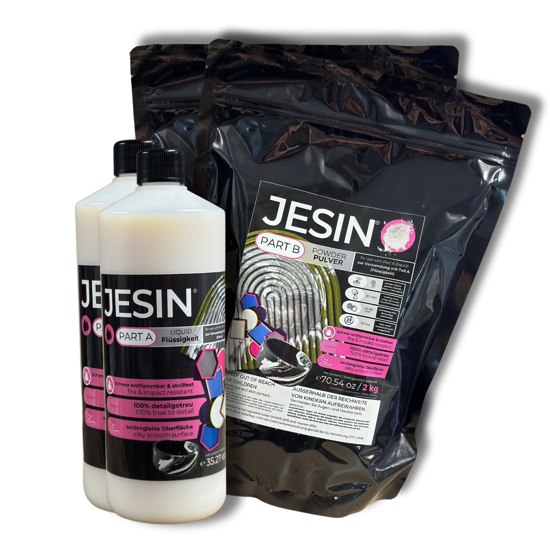 Casting powder, colors and accessories for casting with JESIN -online ...