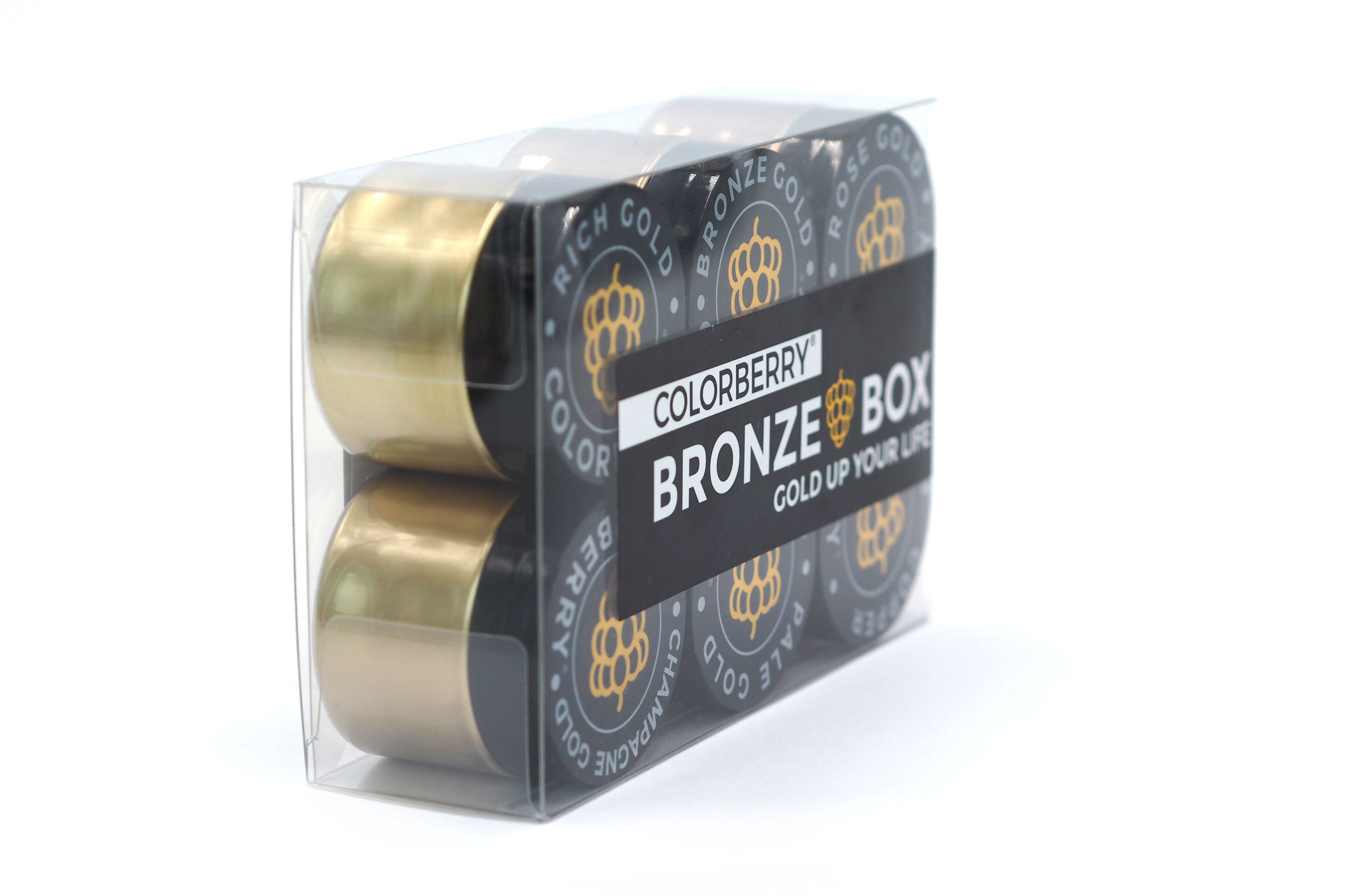 BRONZE BOX - 6 x 25gr metallic floating powder – COLORBERRY & JESIN